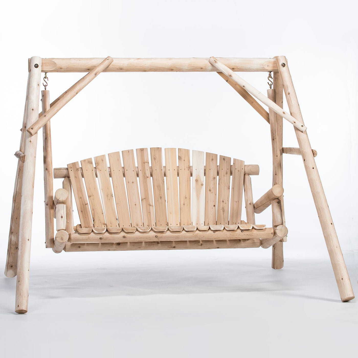 Log Swings | Cedar & Pine Porch Swings Handcrafted in Michigan