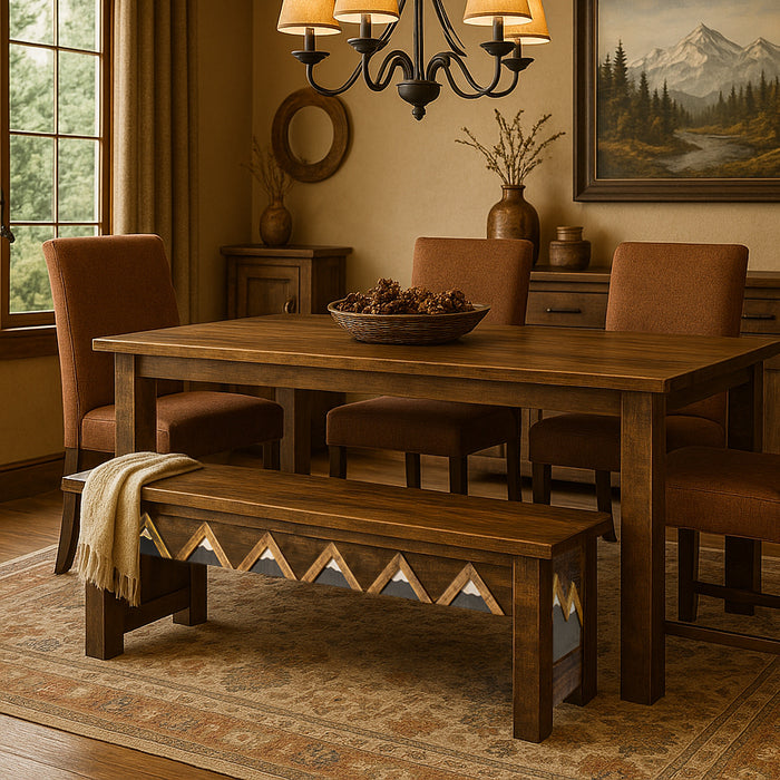 Rocky Mountain Dining Bench